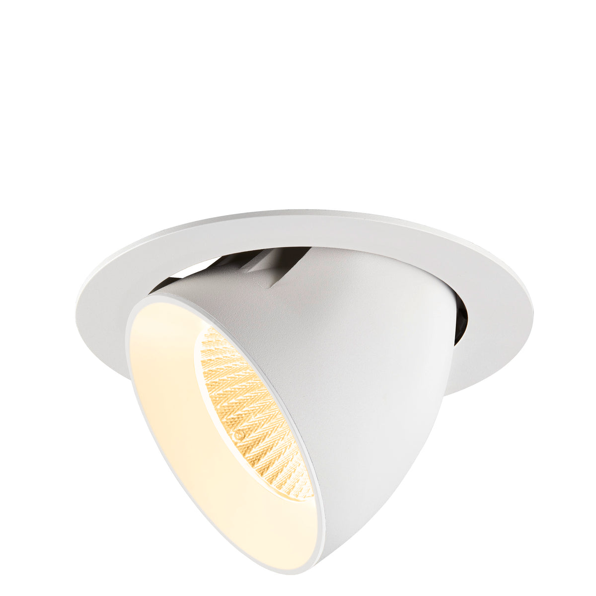 NUMINOS GIMBLE XL, Recessed ceiling light, 3000 K, 20°, white — SLV ...