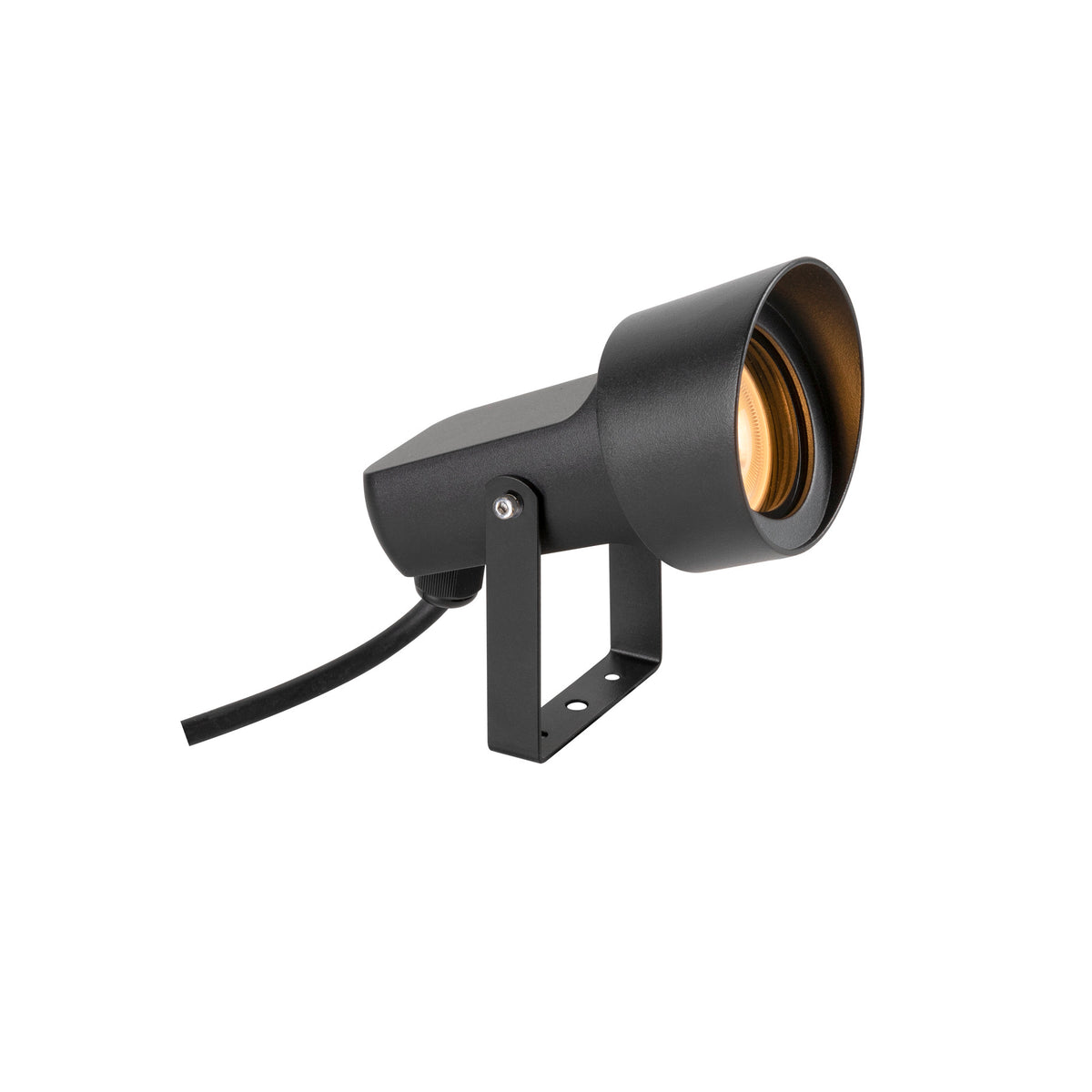 SYNA SHADE, ground spike light, GU10, 1x max. 10 W, IP65, round, black ...