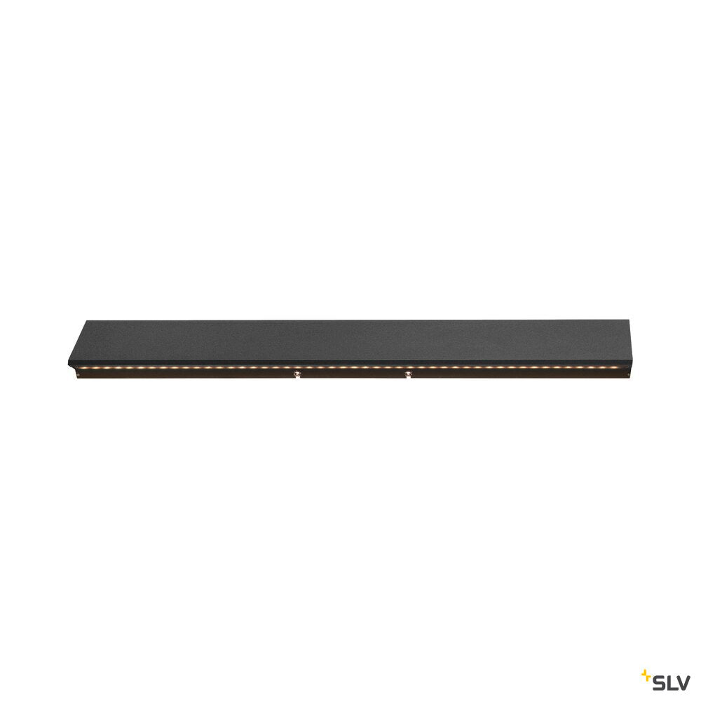 SLV 1004740 | DIRETO 60 WL, Indoor LED wall-mounted light black CCT ...