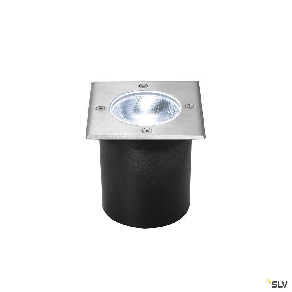 ROCCI Square, outdoor LED inground fitting, stainless steel 316, 4000K ...